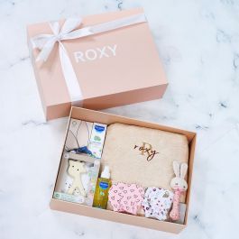 Personalized Tiny Treasures Set For Baby Girl | Gift Something